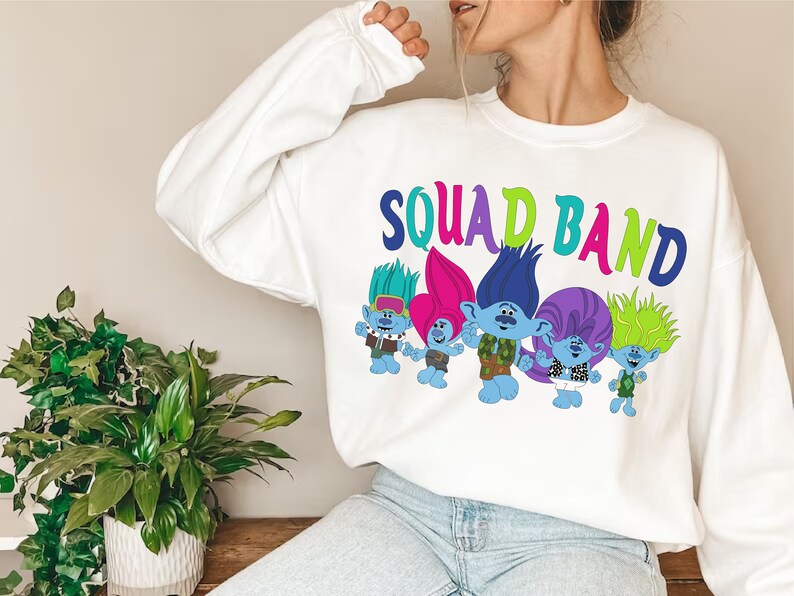 Squad Band Together Png Quality Design for Print Png Digital Download ...