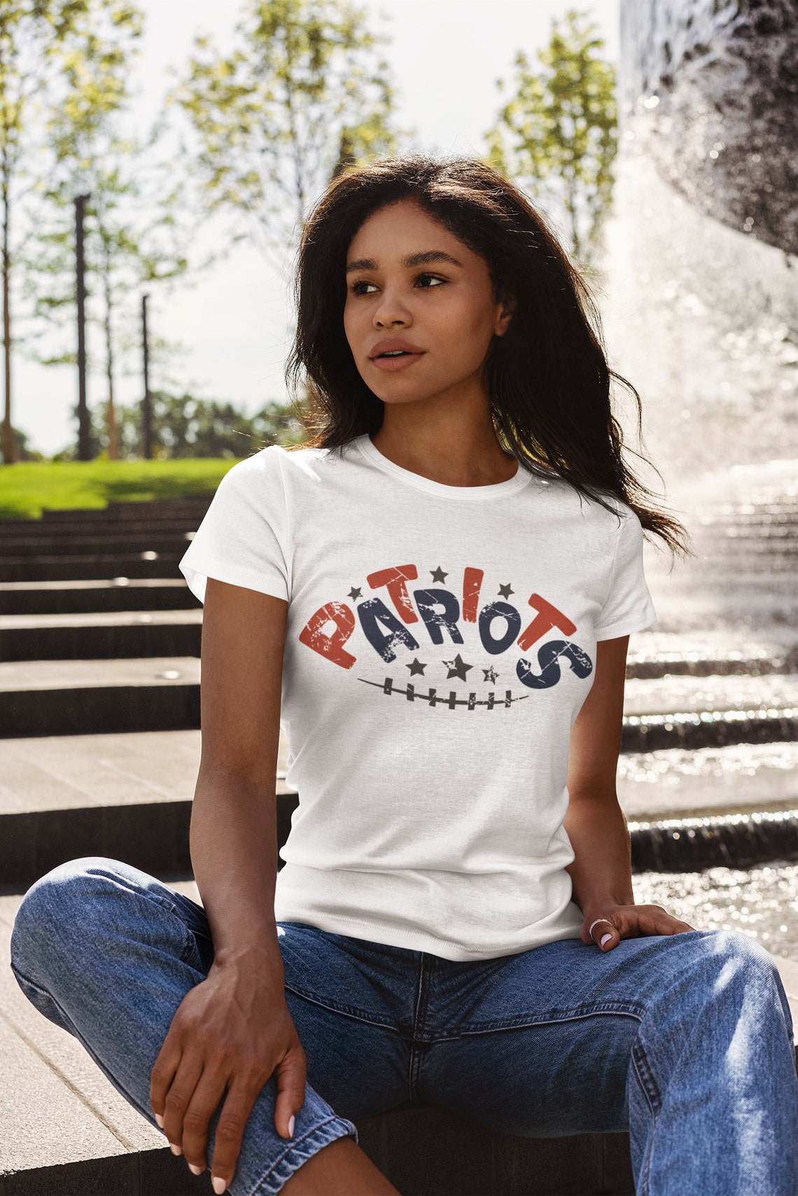 Patriots Png, Patriots Navy and Red Retro Distressed Vintage Letters ...