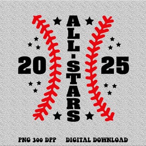 All Stars Baseball Svg Png, Baseball Svg, Baseball Mom, Baseball Dad ...