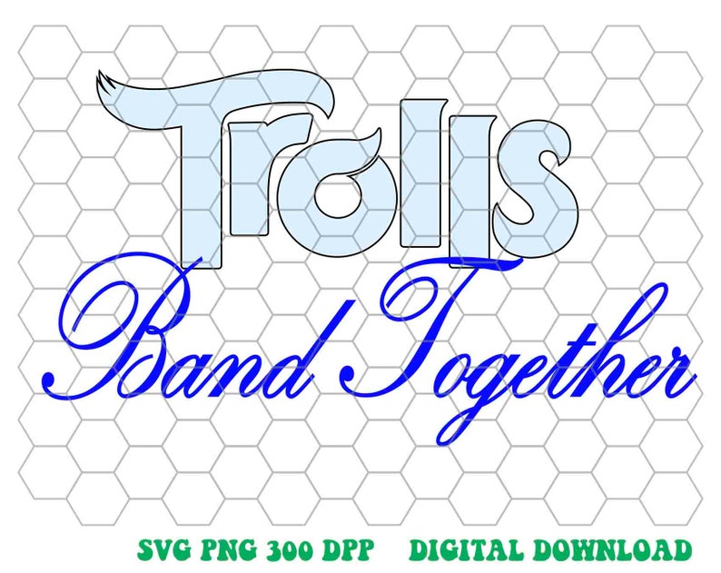 Trolls Clipart Svg Png 300 Dpi Quality Design for Print Cut Svg Png ...