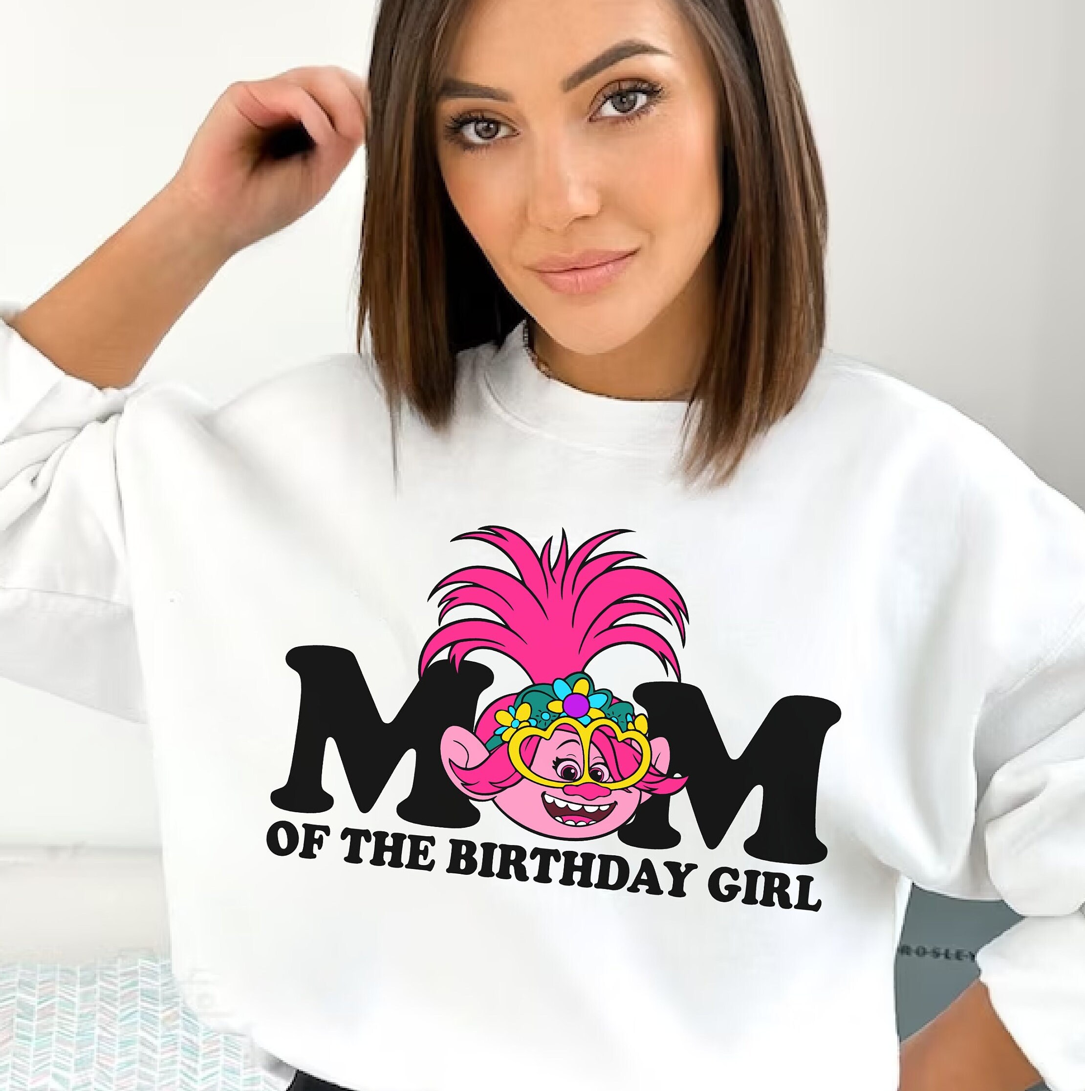 Trolls Mom Dad of Birthday Girl Png (2 Designs) Poppy Trolls Quality ...