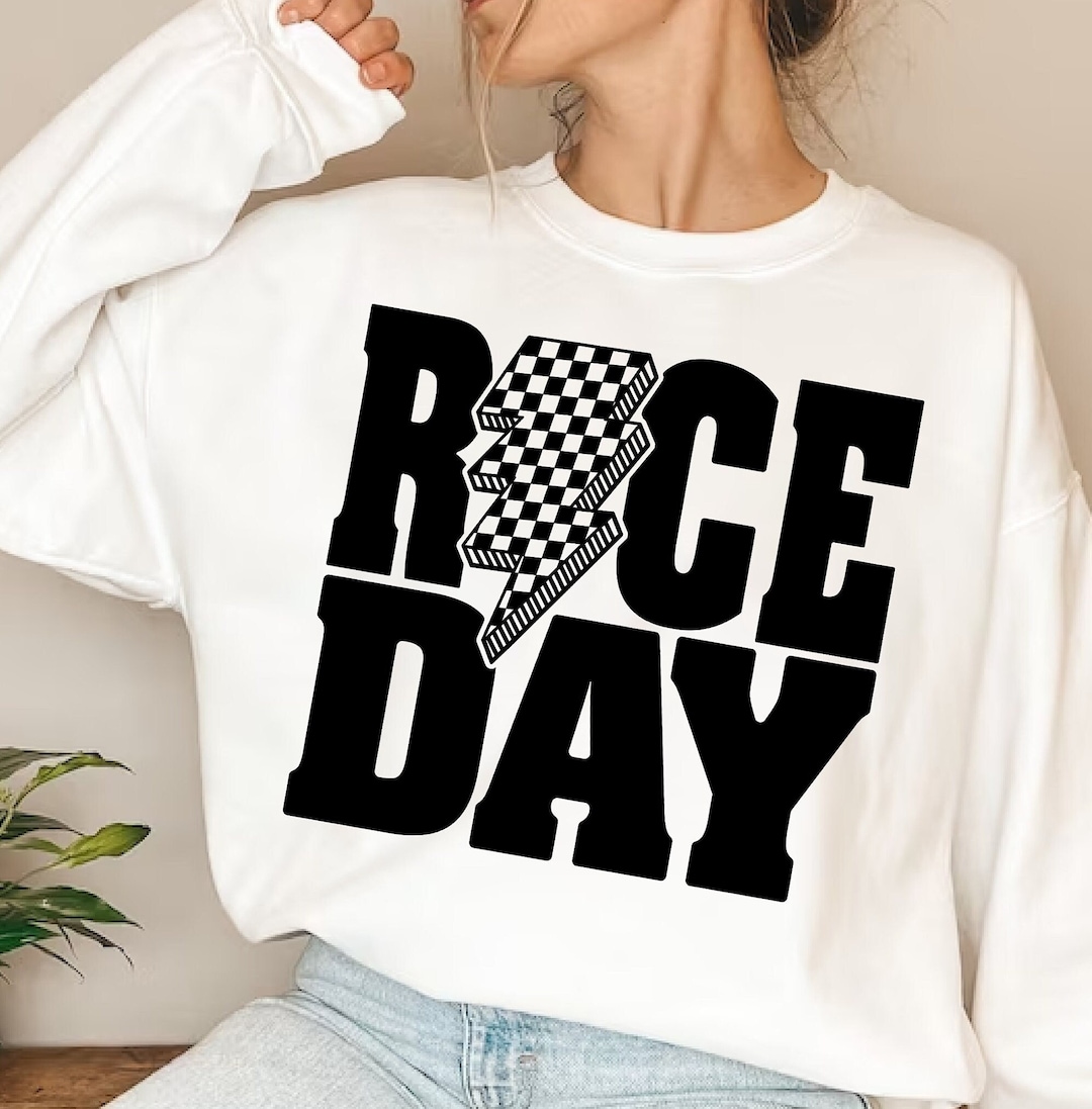 Race Day Svg Png, Race Life Black and White Disigns Checkered Racing ...