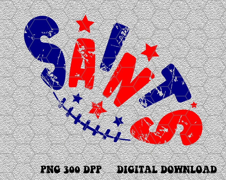 Saints Png, Saints Red Navy Blue Seam Football Stars Design Png ...
