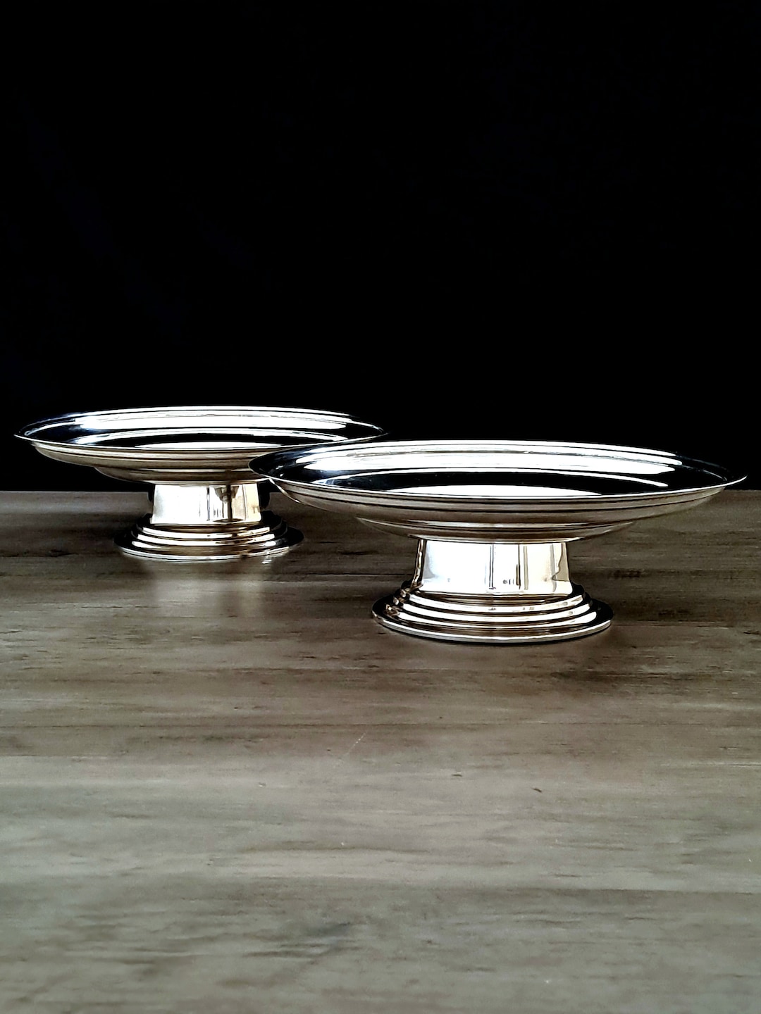 Christolfe Paris Footed Presentation Dish / Coupe Sur Pied Set of Two ...