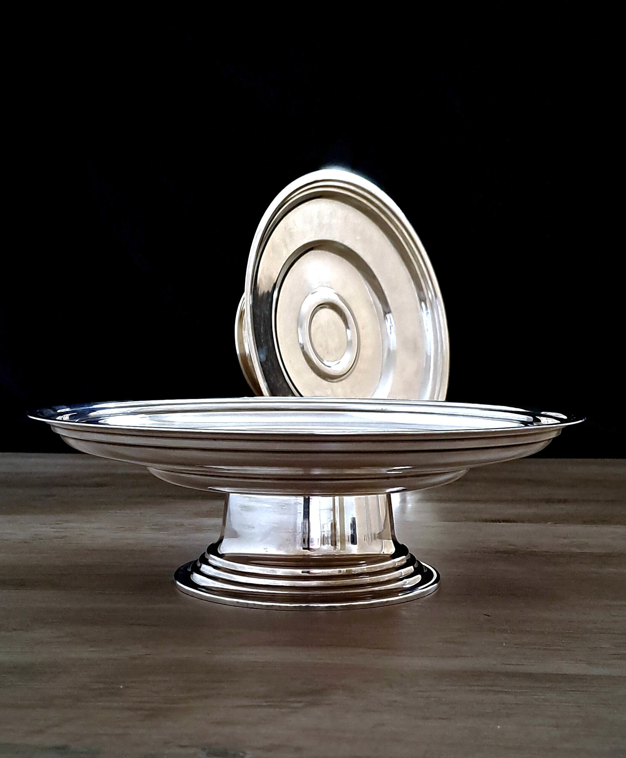 Christolfe Paris Footed Presentation Dish / Coupe Sur Pied Set of Two ...