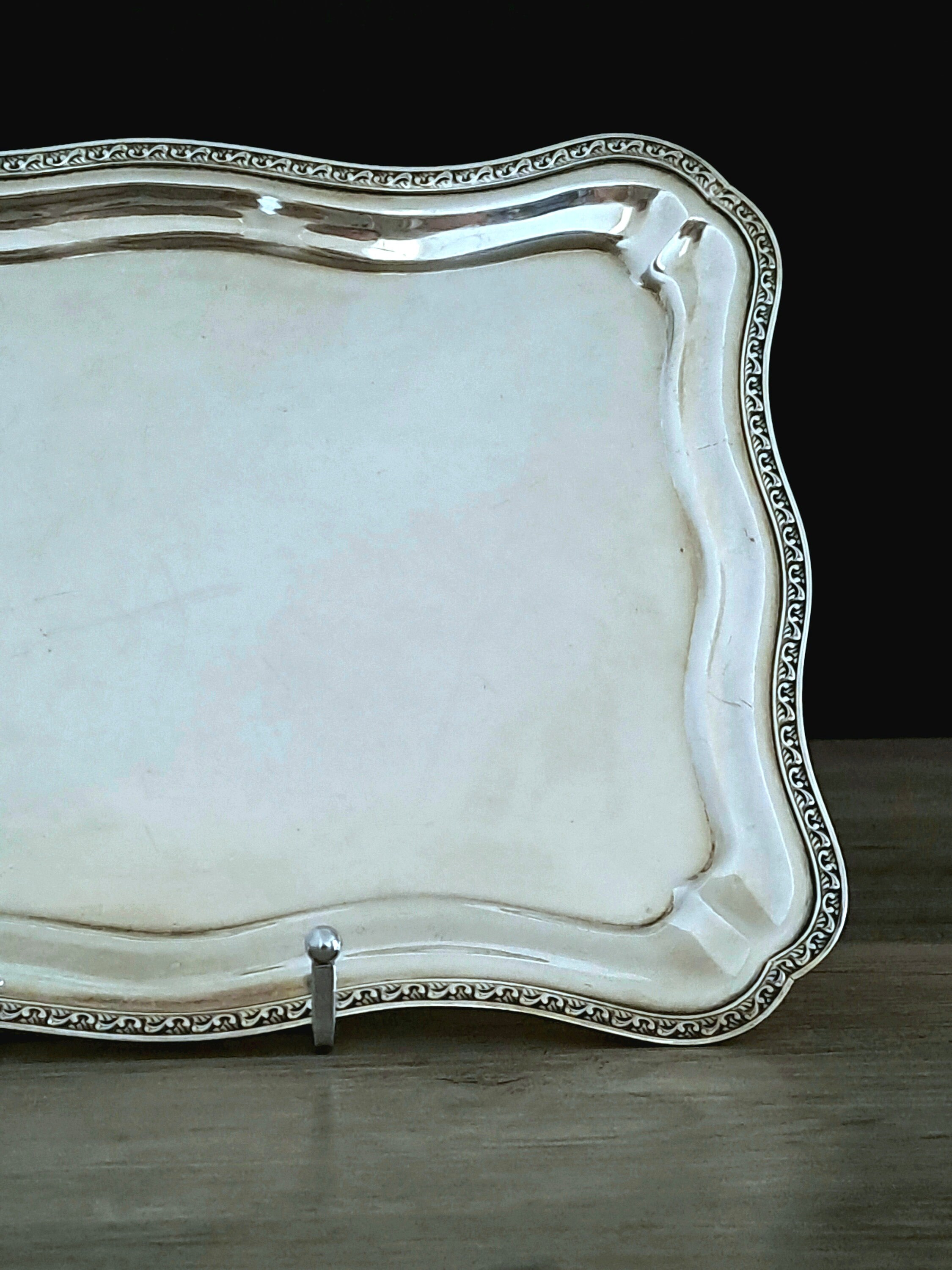 Roux Marquiand Petit Plateau / Tray, 20th Century Vintage Finished With ...