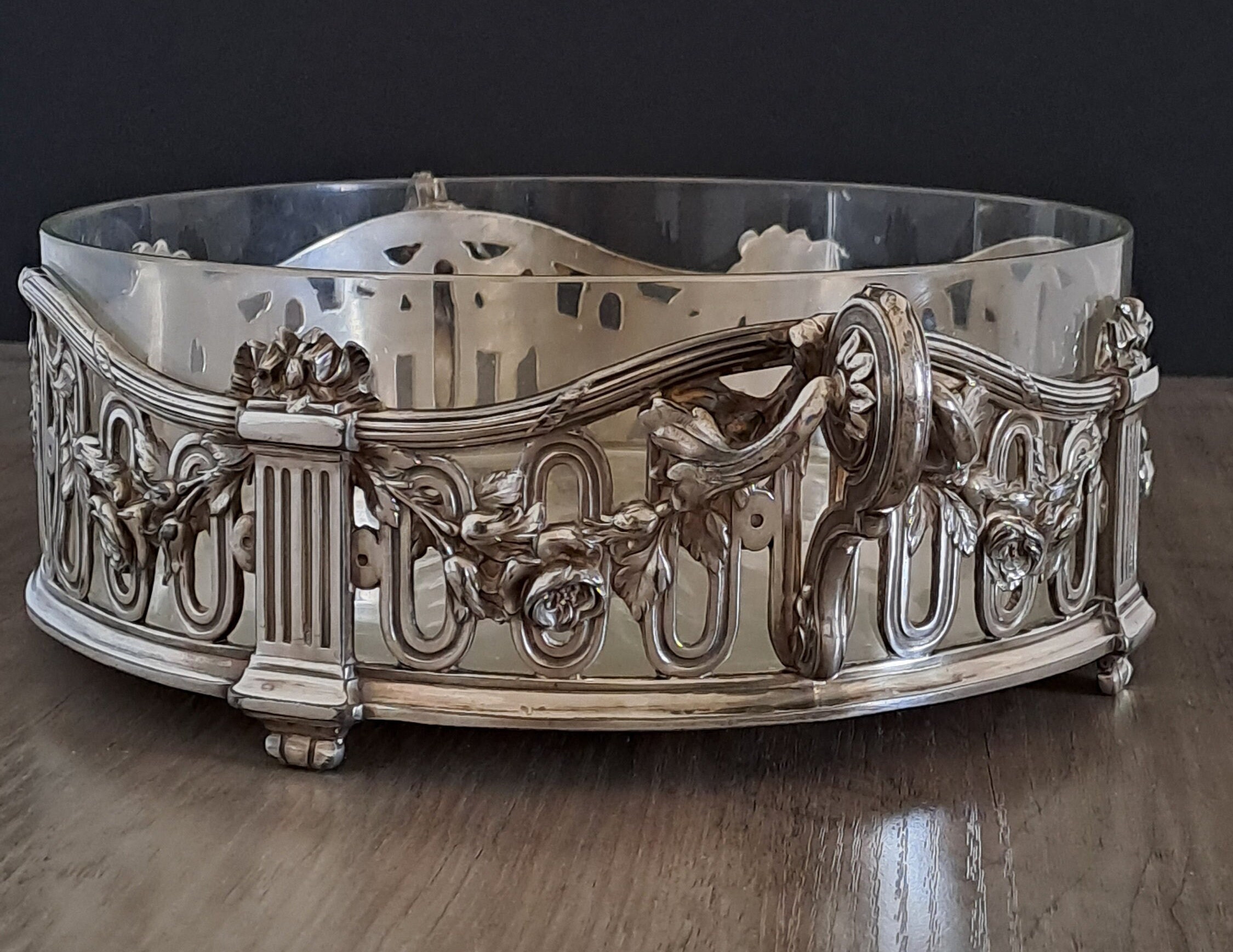 Christofle Paris Jardinière/central Table Dish, Production Gallia ...