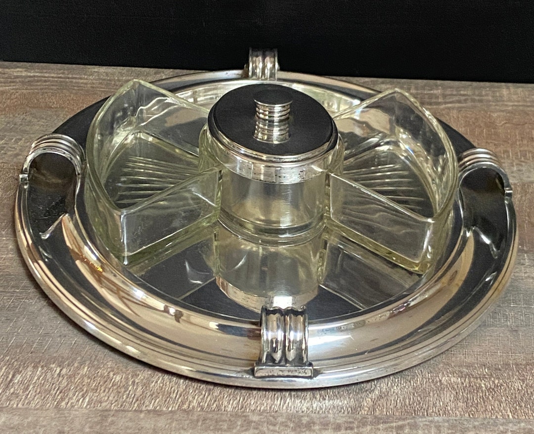 Christofle Paris, Gallia Art Deco Plateau De Service/plat à Assiette ...