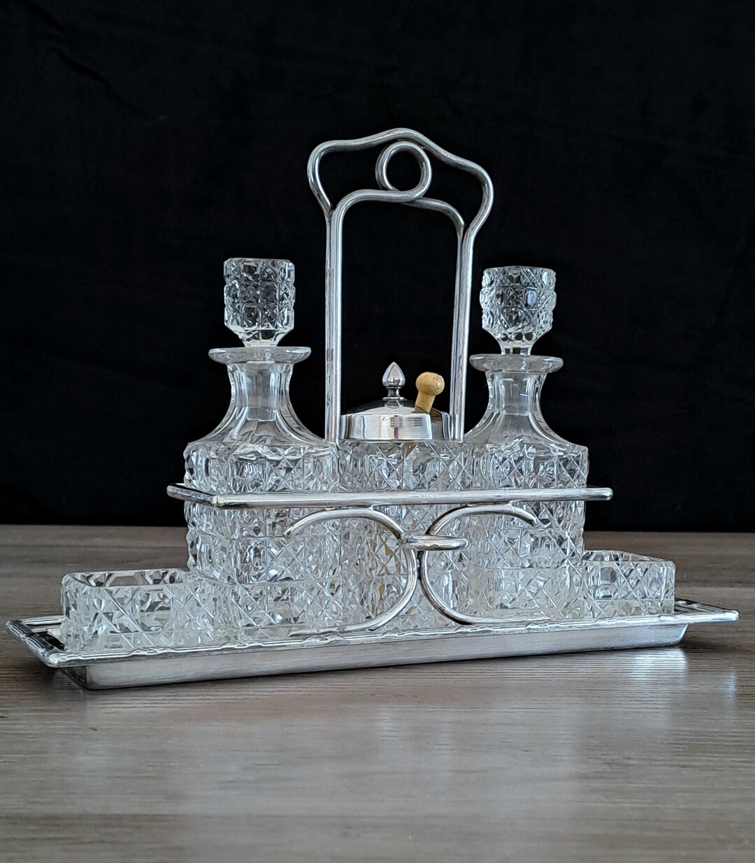 Christofle Paris Production Gallia L'alfénide Condiment Service ...
