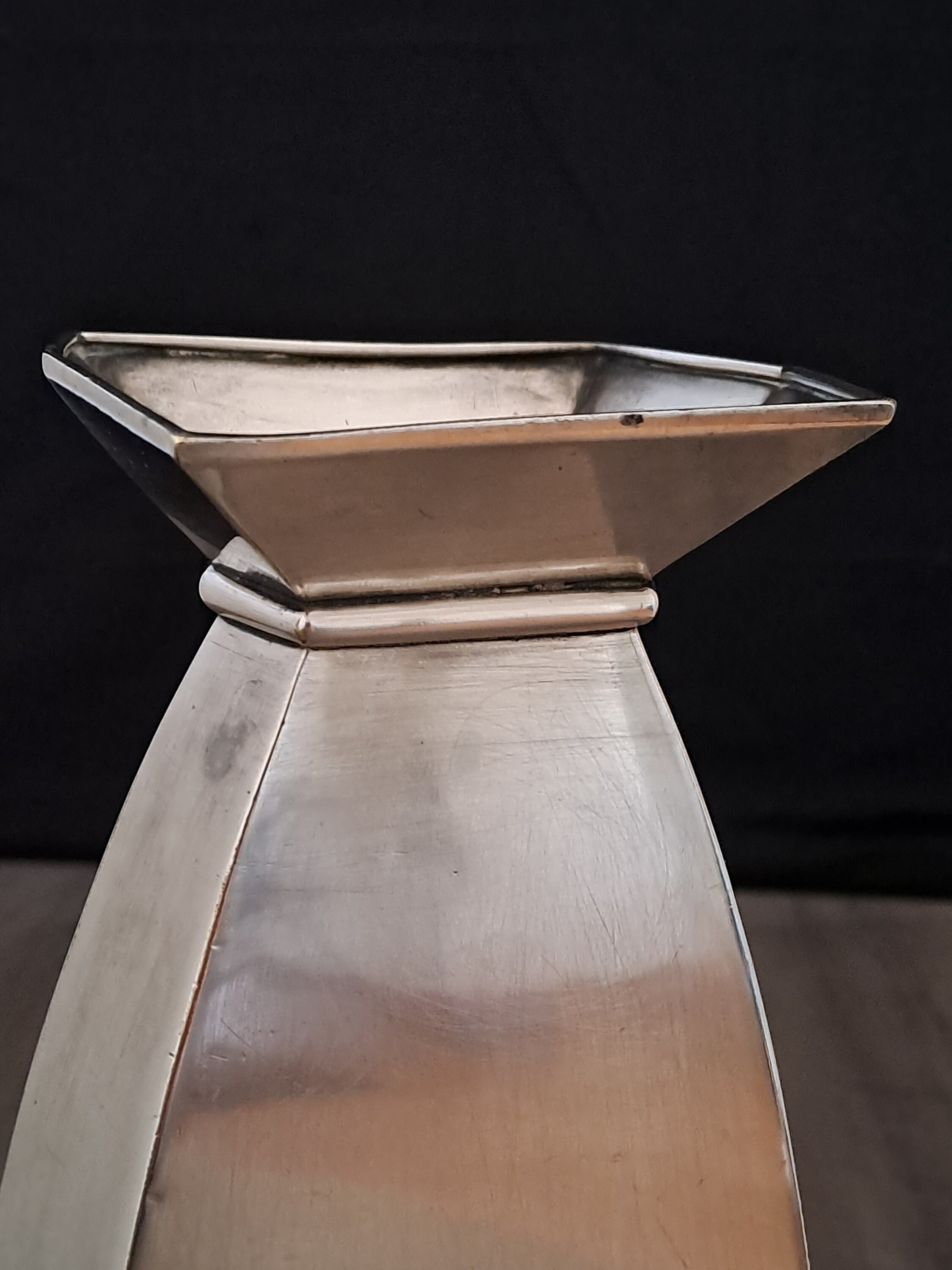 Christofle Paris Gallia Vase Early Century Art Deco Finished With ...