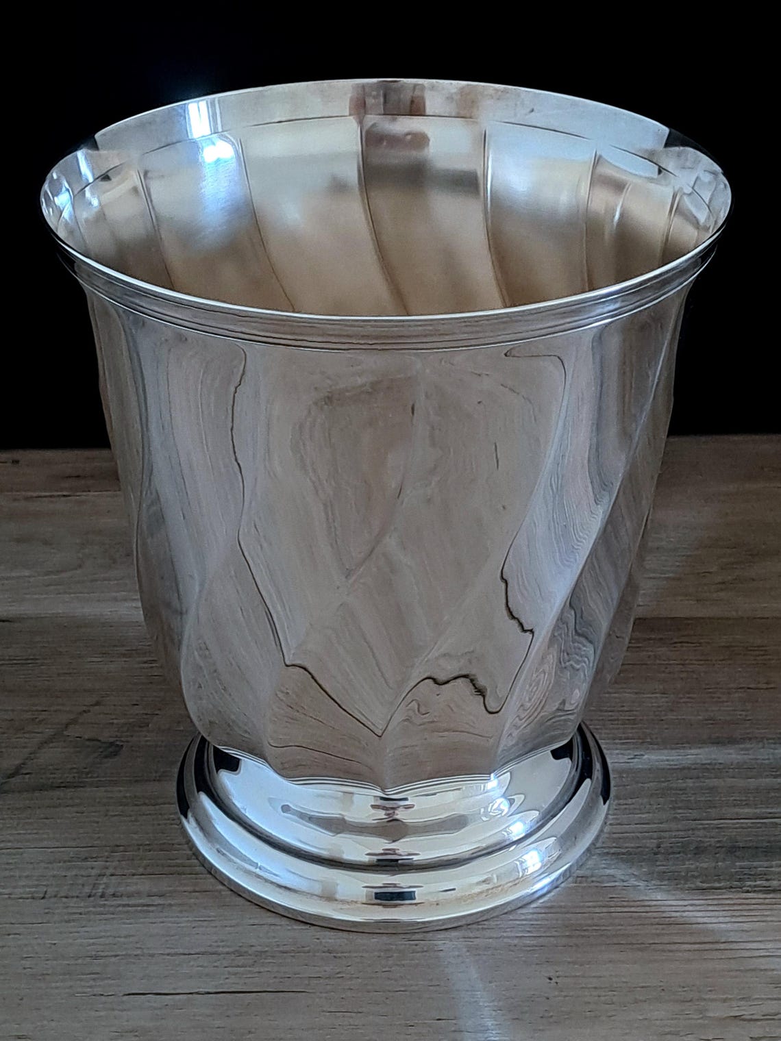 Luxury Champagne Bucket by Christofle Paris, Vintage Model Torsades ...