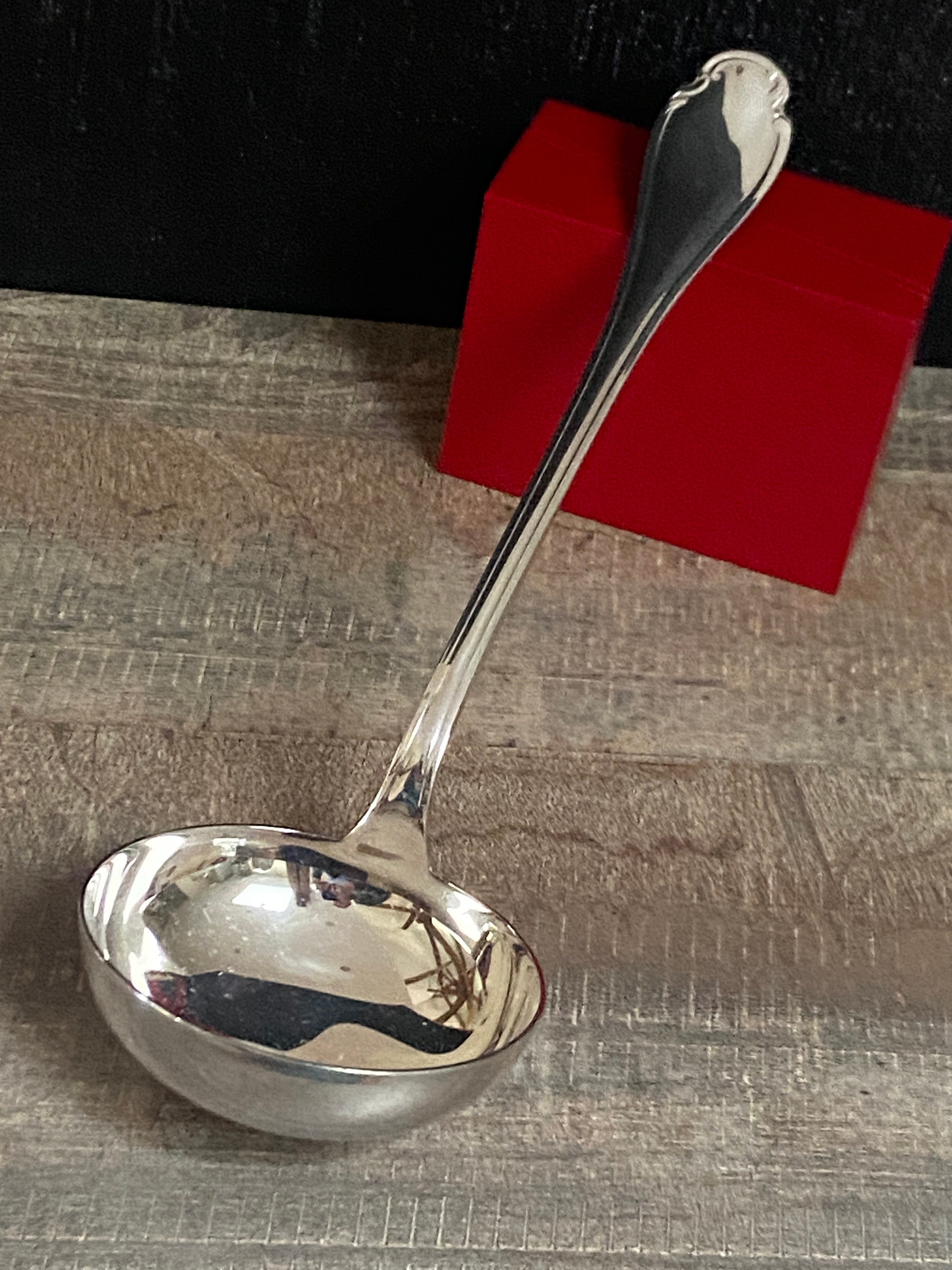 Christofle Paris Vintage Grande Ladle/louche, Model Pompadour Finished ...
