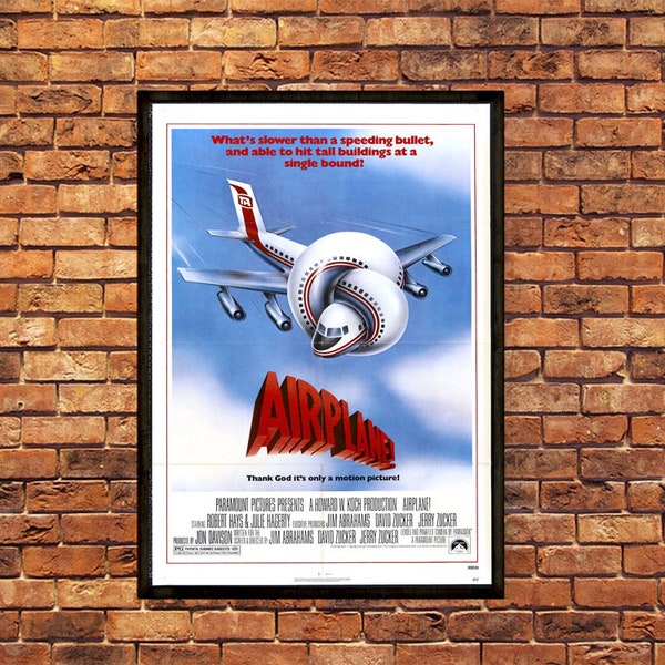 Airplane Movie Posters - Etsy