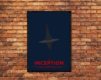 Inception Minimal Poster - Etsy