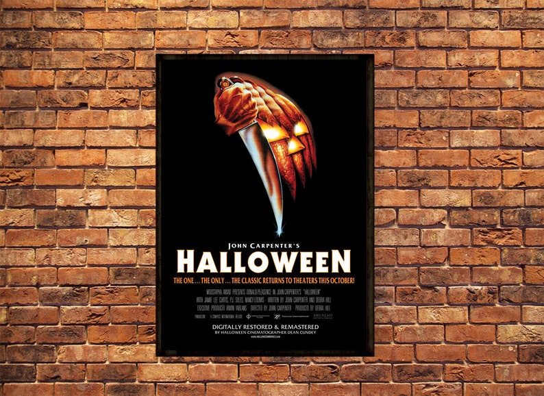 Halloween Classic Horror Movie Artwork Cover Pos Ter Wws - Etsy