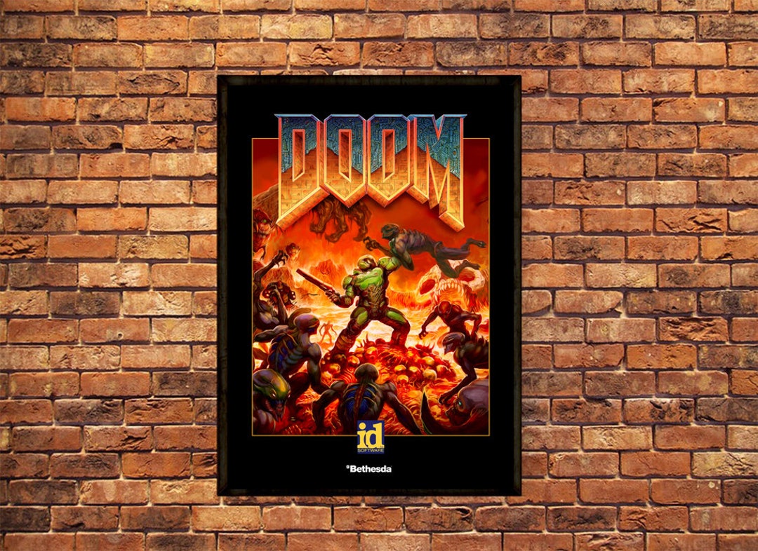 The Classic Doom Video Game Ho Me Dec or Poster Ssw - Etsy