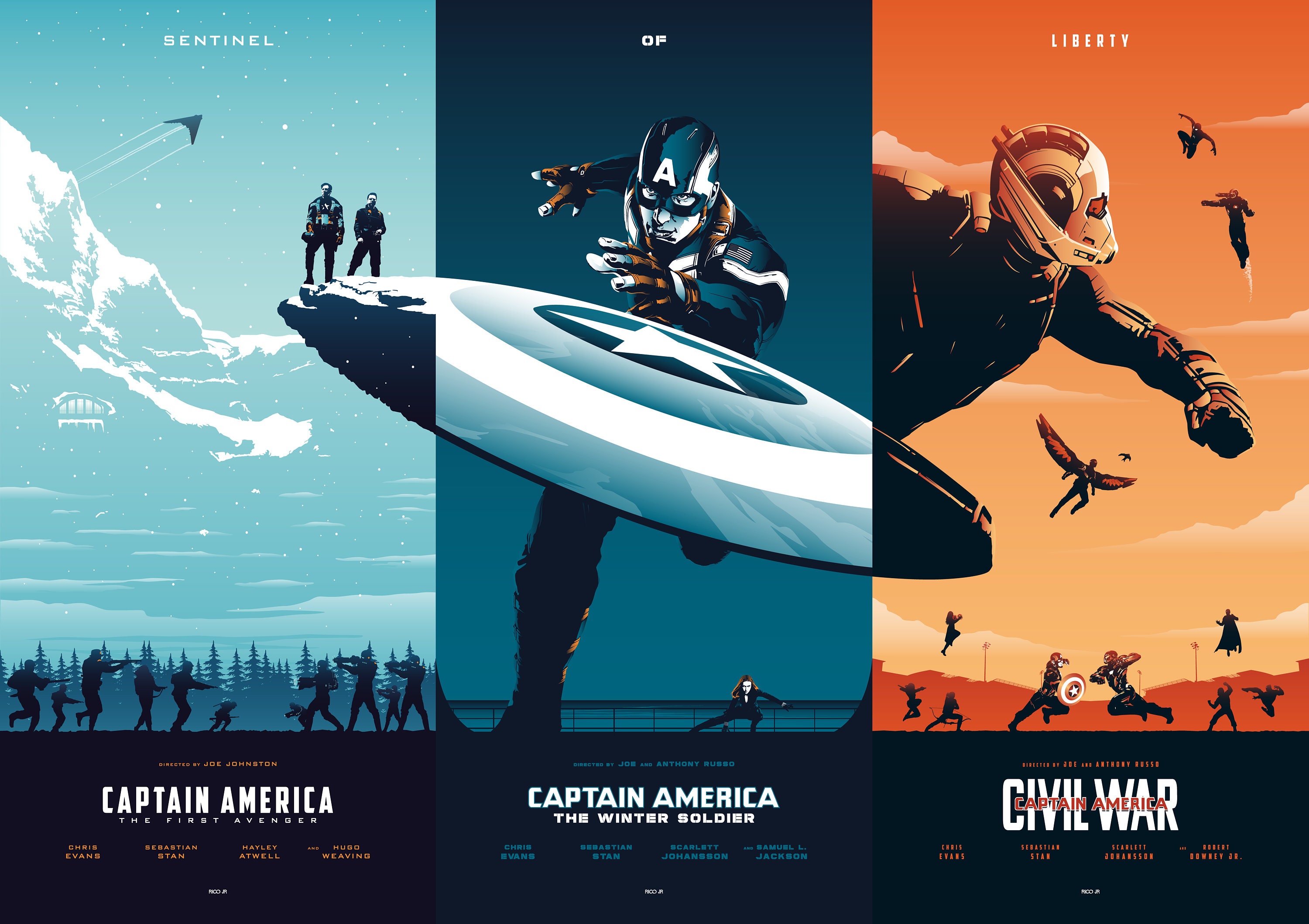Captain America Movie Posters