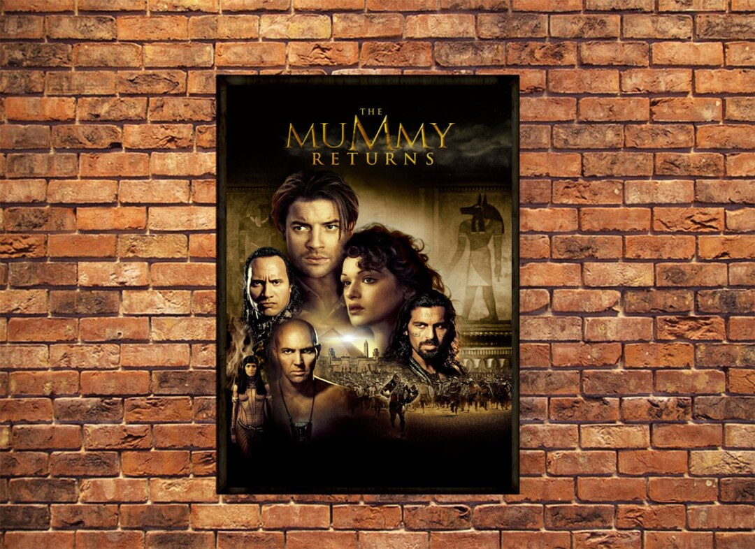The Mummy Returns Movie Cover Poster Ho Me Decoration Art Work - Etsy
