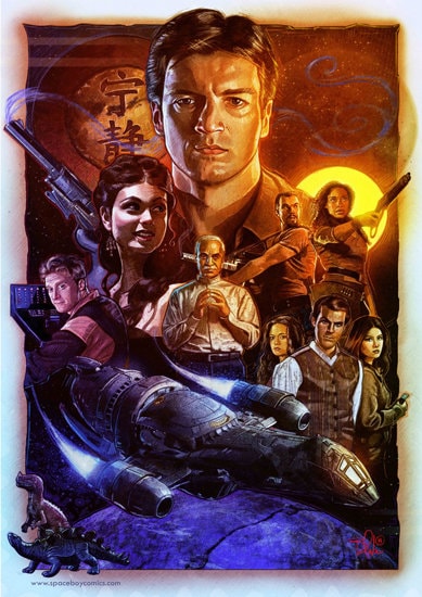 Firefly Sci-Fi TV Series Artwork Home Decoration Cover Poster sold by ...