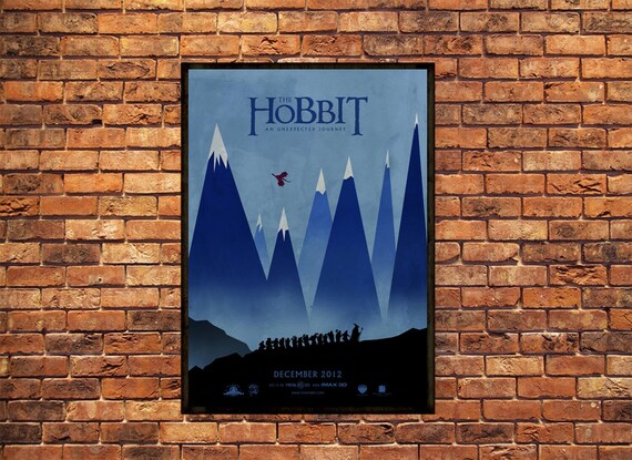 Hobbit Unexpected Journey Poster Uk