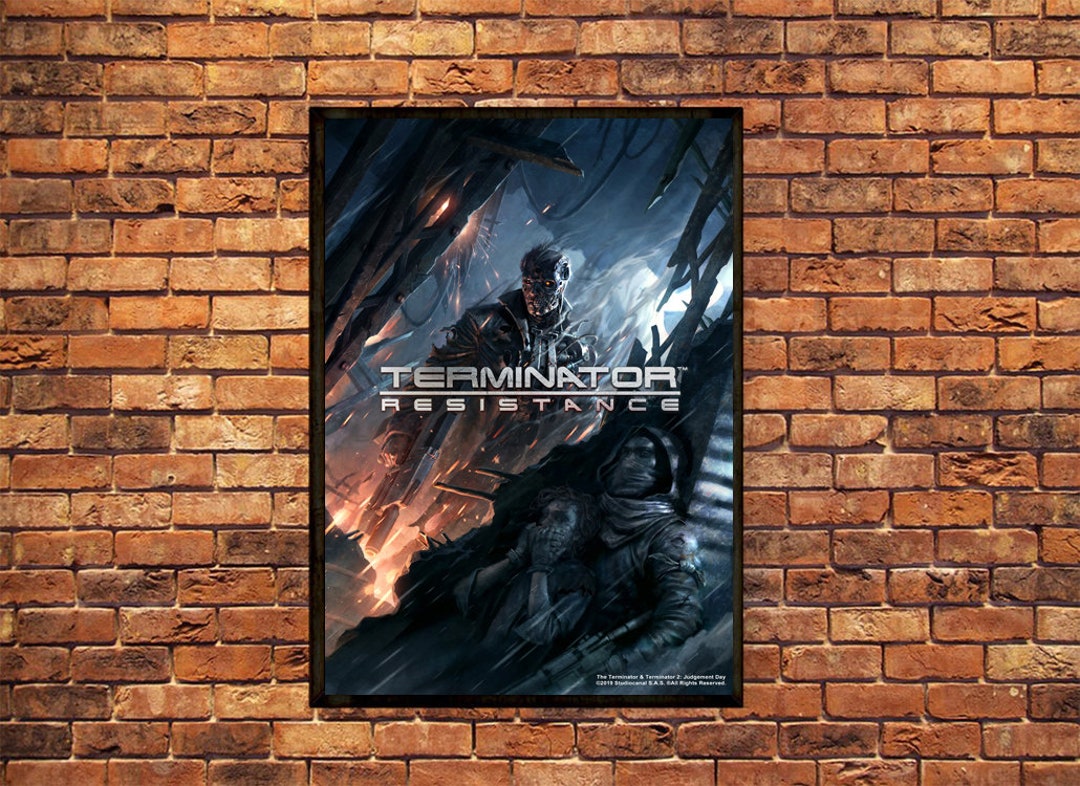 Terminator Resistance Video Game Art Work Cover Po Ster Sws - Etsy