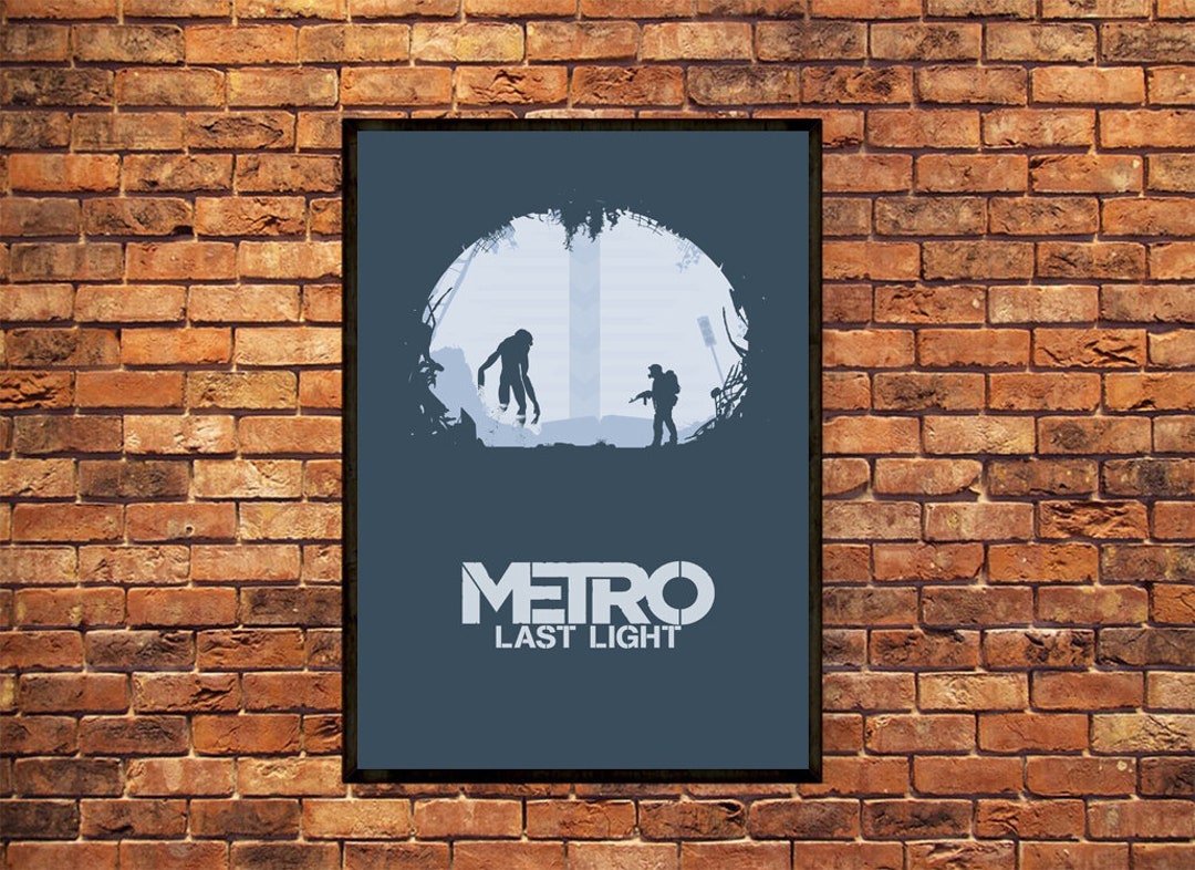 Metro Last Light Post Apocalyptic Virus Nuclear Game Gaming - Etsy
