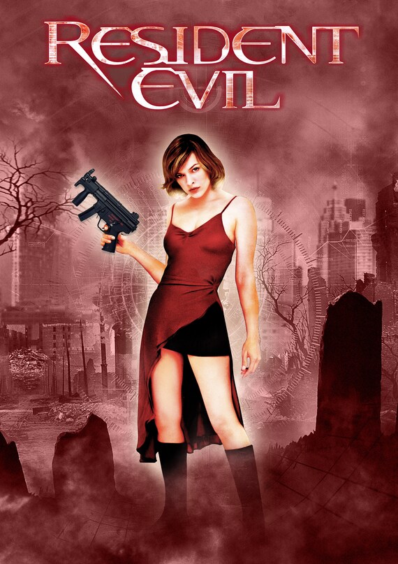 Resident Evil Movie Poster 2002