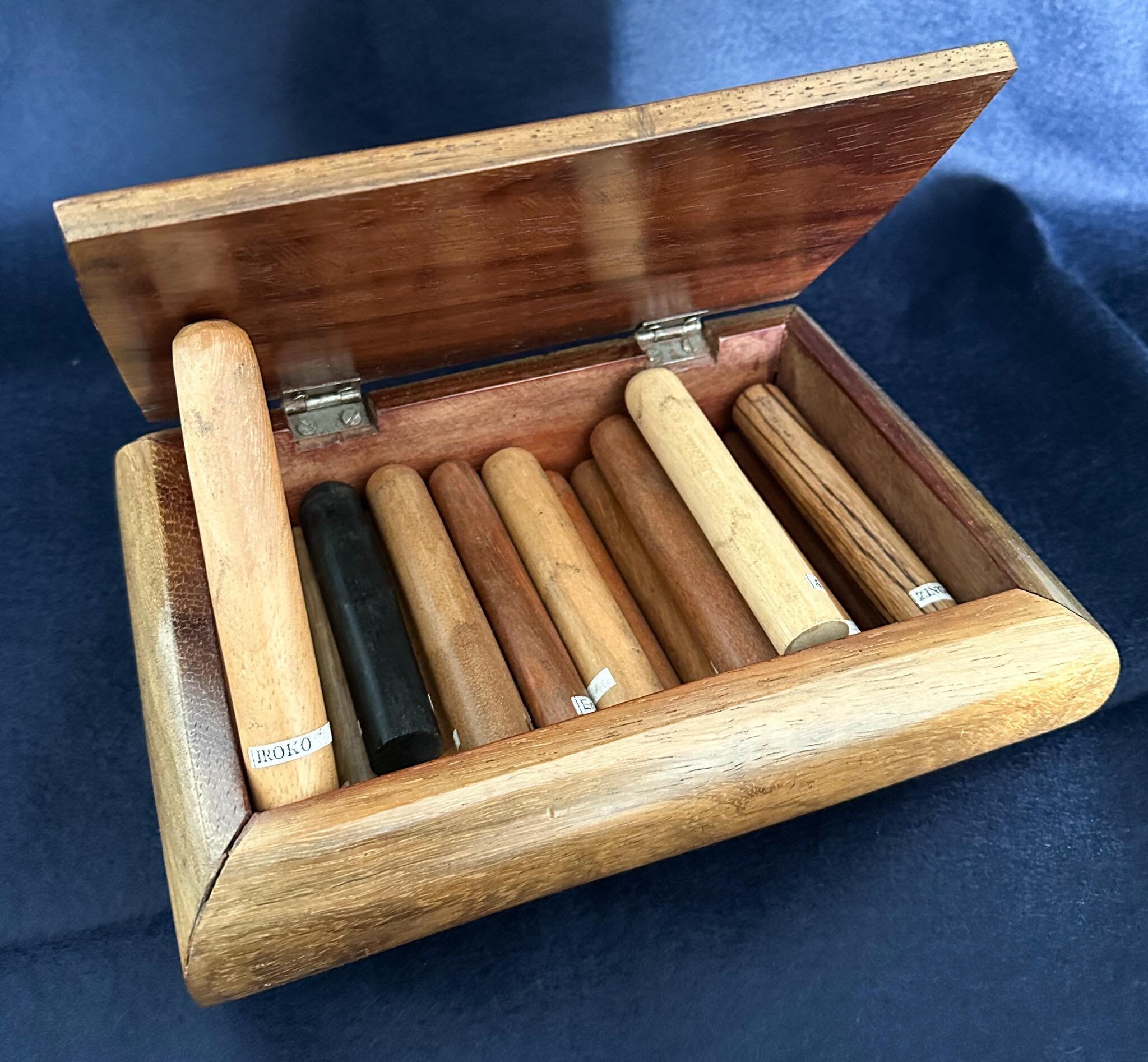 Art Deco Wood Sample Box Belgian Congo Exotic Wood Sample Cigar Collection 1930's RARE - Etsy