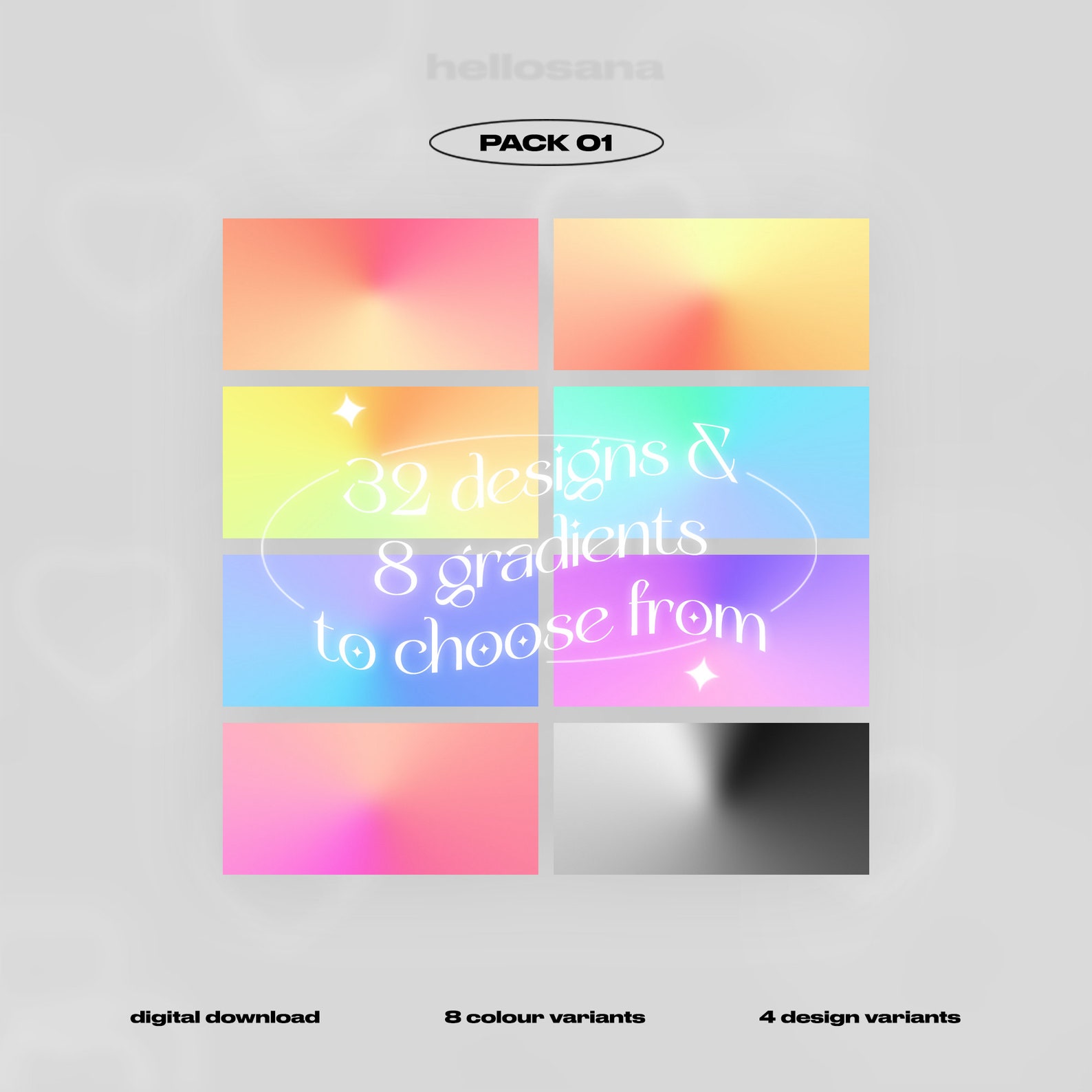 Gradient Wallpaper for Desktop & Macos (40 Variants) - Etsy