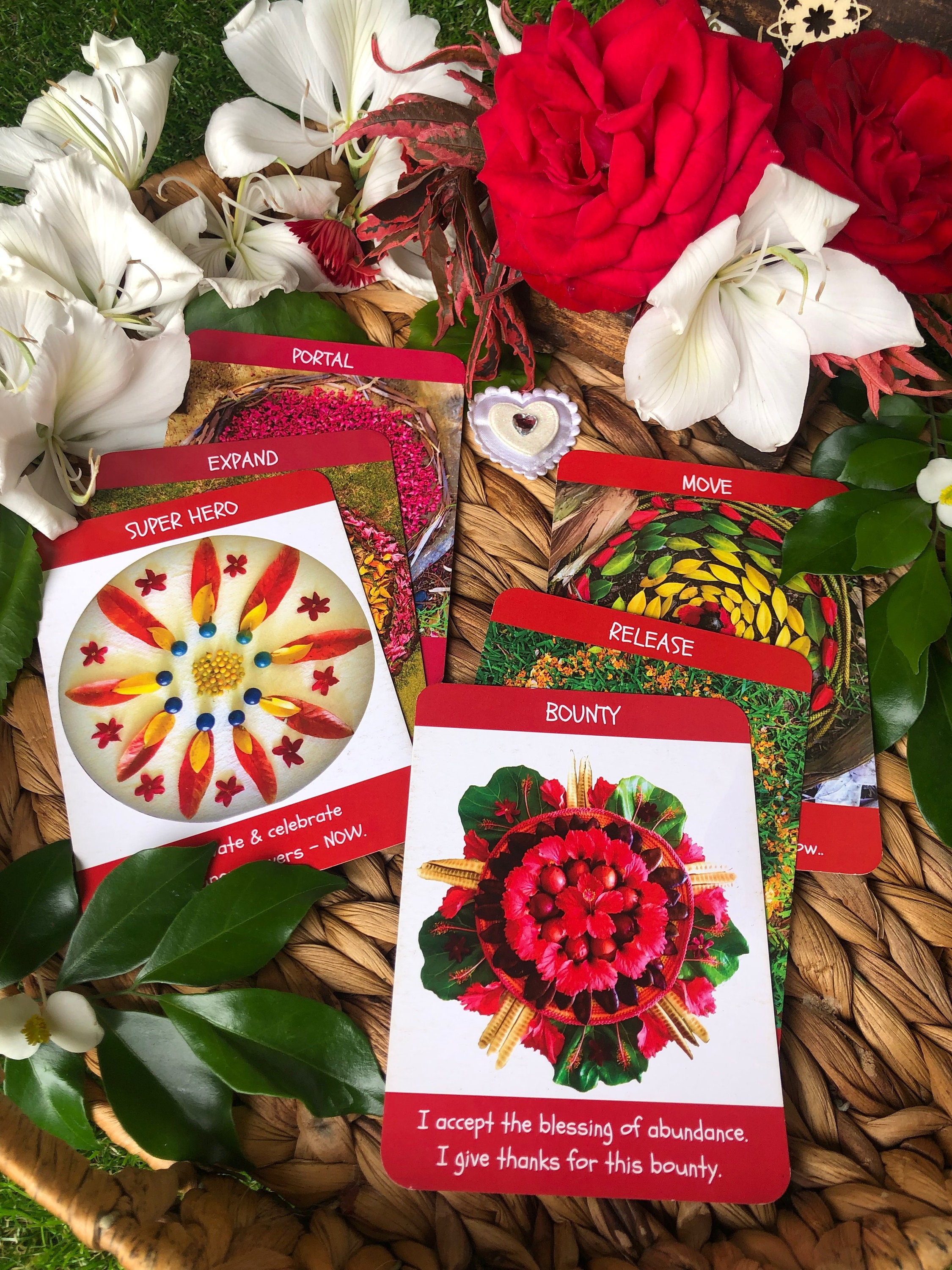 Flower Power Affirmation Cards - Etsy