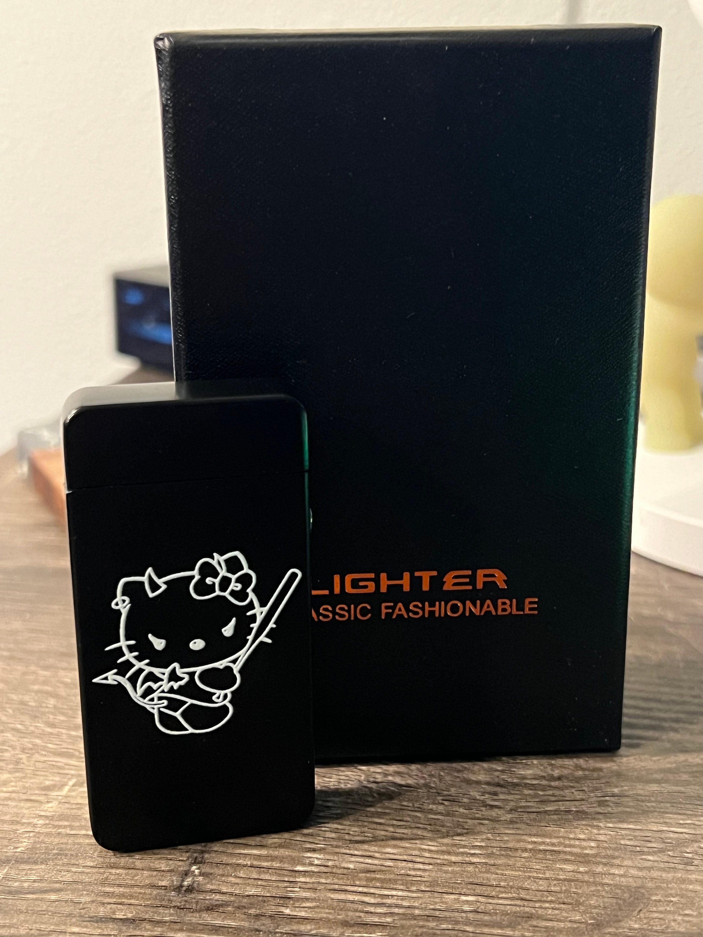 Hello Kitty Lighter Electric Rechargeable Plasma Metal Frame Custom - Etsy