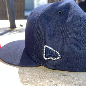 New Era Frame Fitted Hat Pin With Gems Blue Red Grey UNC - Etsy