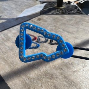 New Era Frame Fitted Hat Pin With Gems Blue Red Grey UNC - Etsy