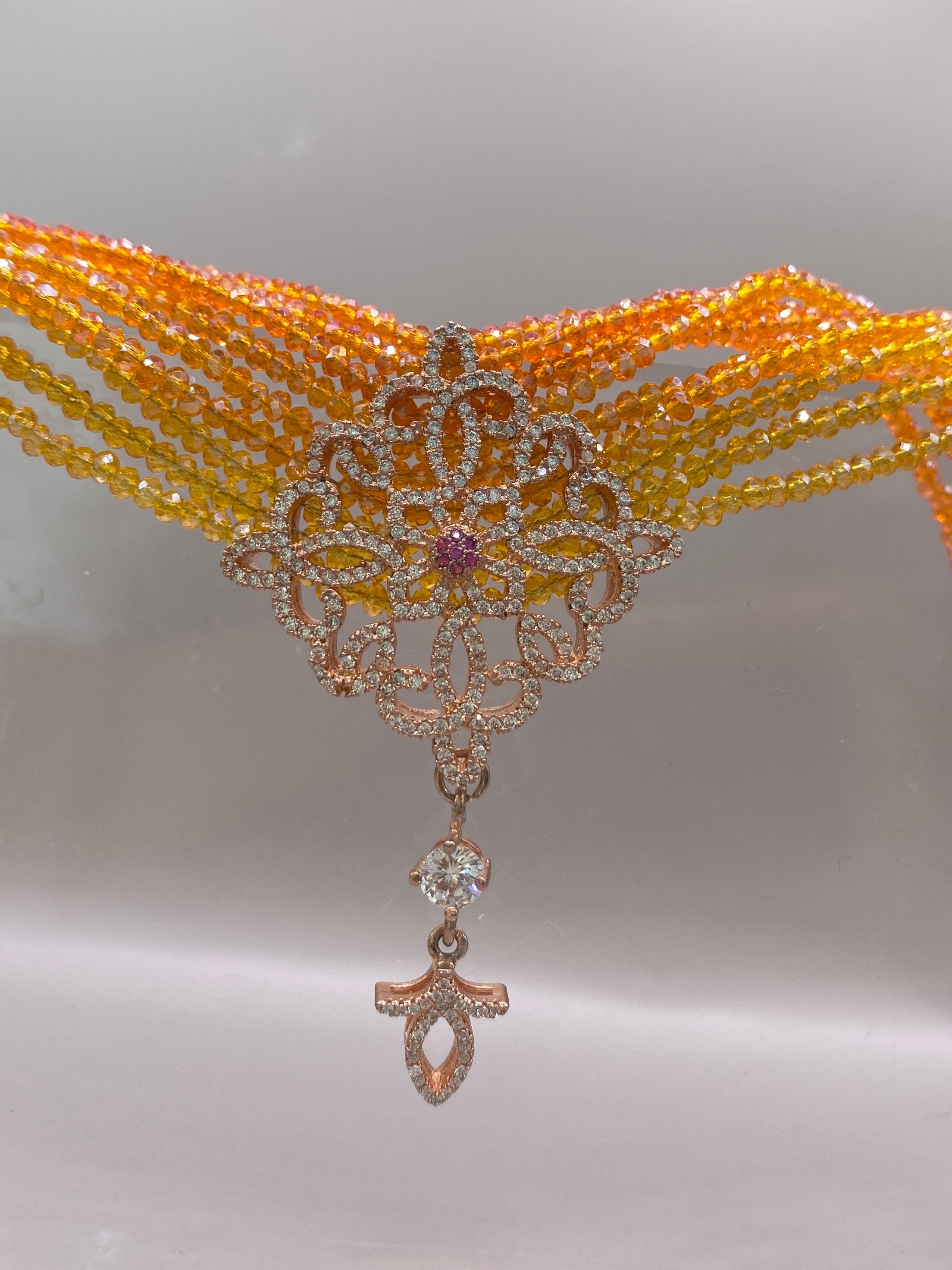 Vintage Butler & Wilson Designer Glamorous Statement Evening Collar ...