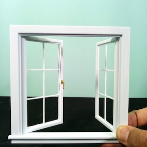 Openable Window 3D Print STL File (1/12 Scale) - Etsy