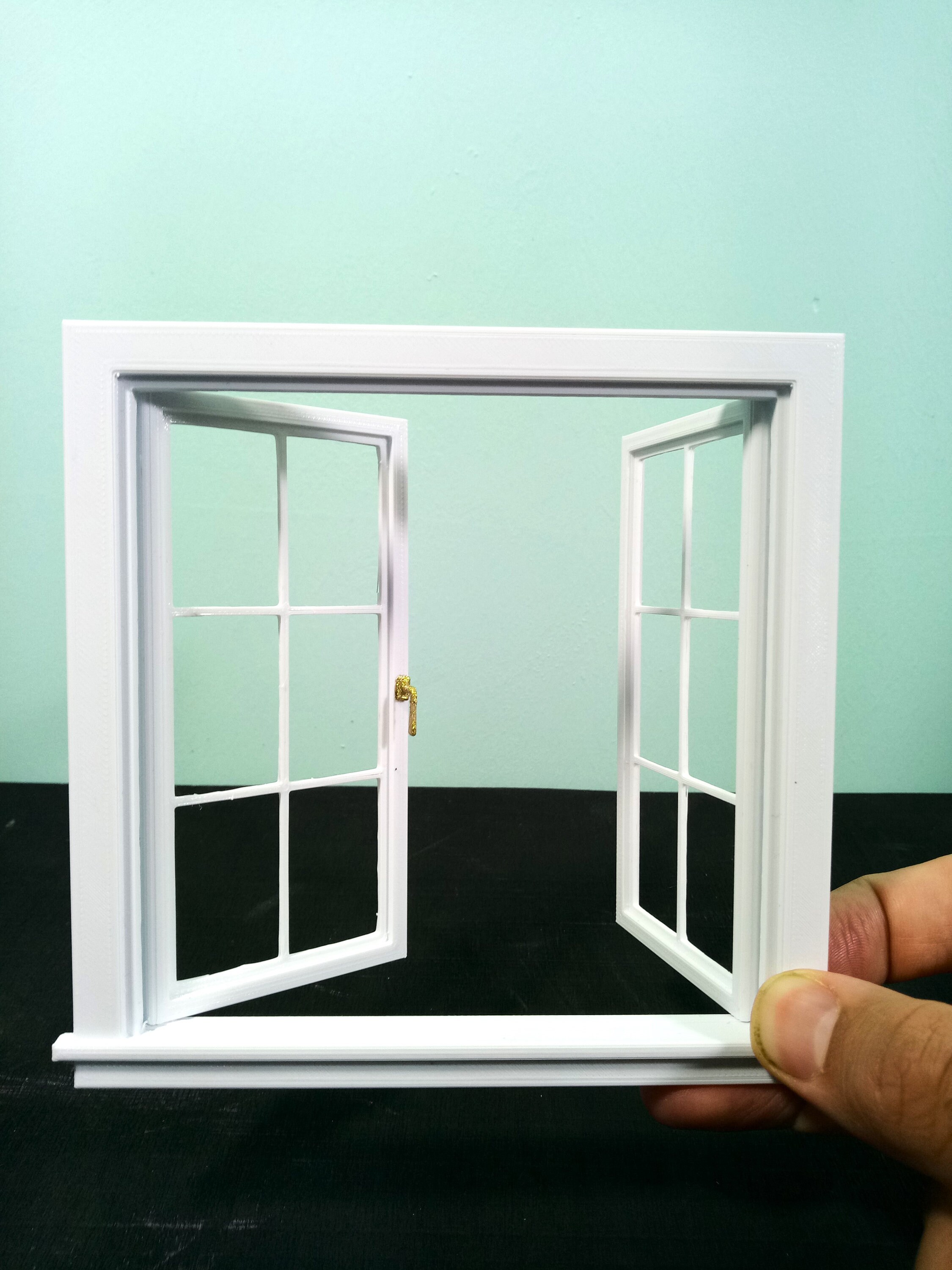 Openable Window 3D Print STL File (1/12 Scale) - Etsy