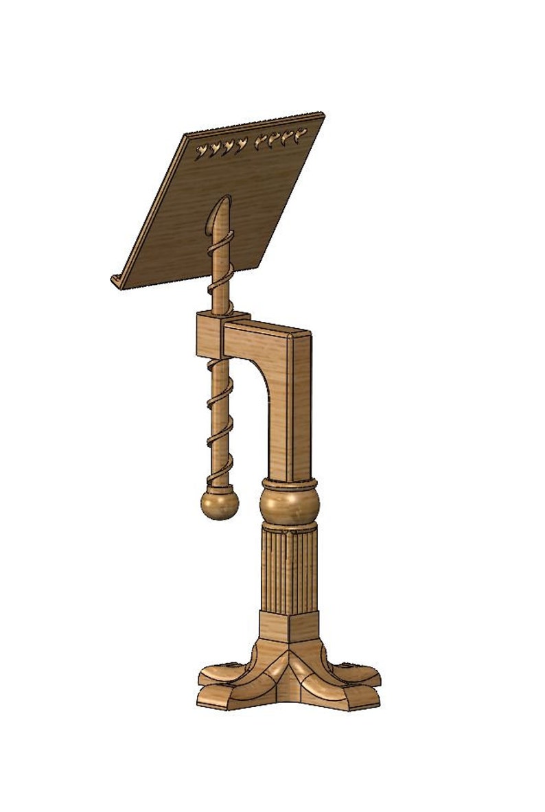 Lectern - 3D Printable STL File - Etsy