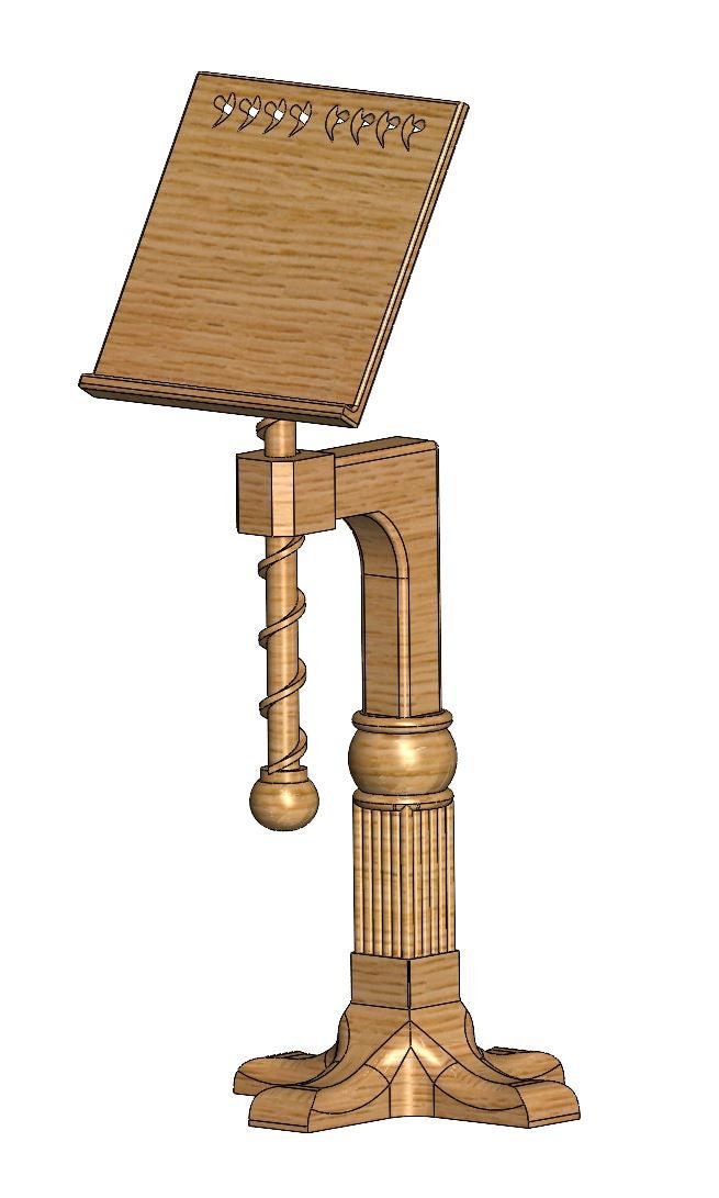 Lectern - 3D Printable STL File - Etsy