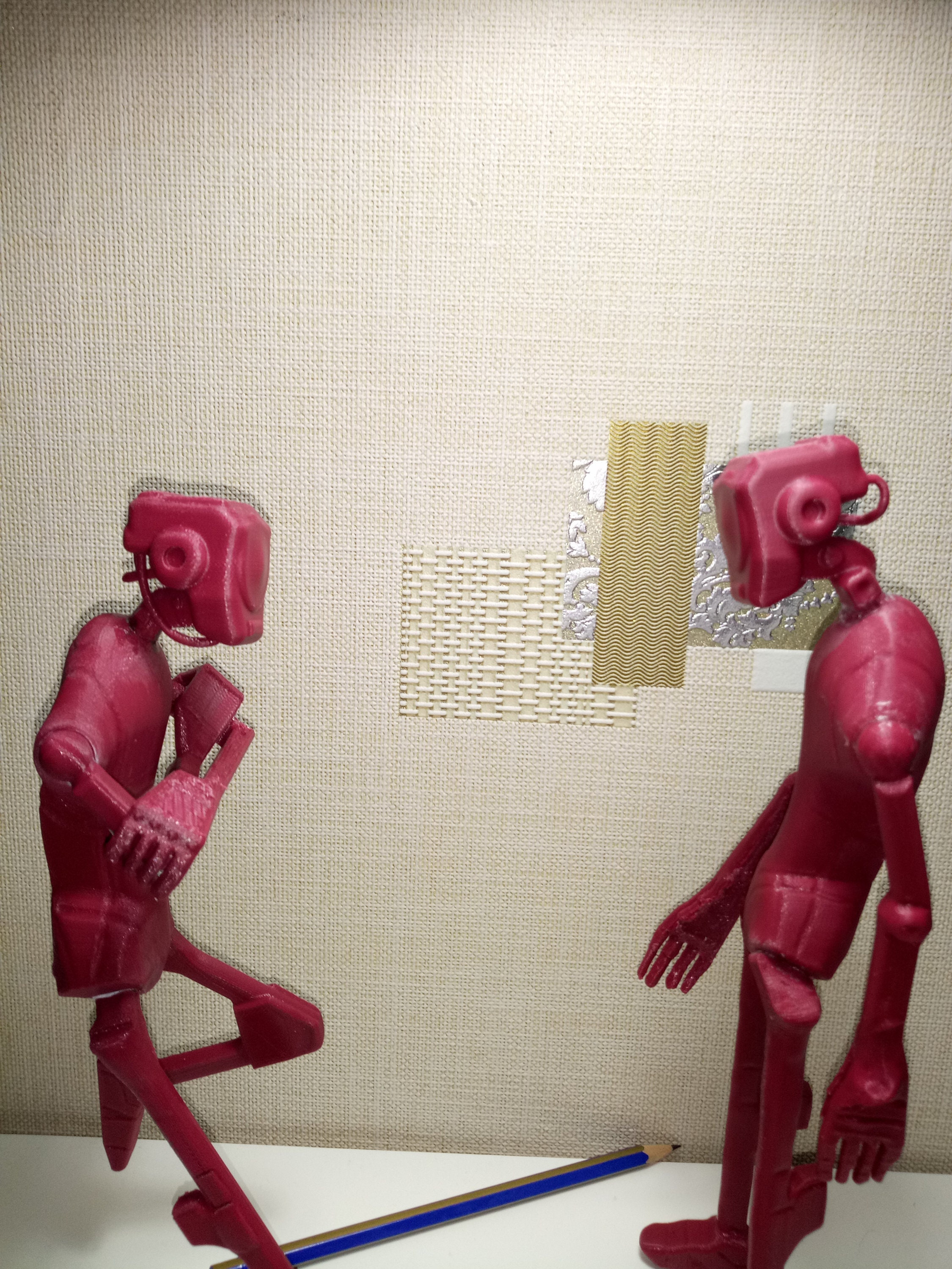 STL File Robots Figure Stray Cat Game - Etsy