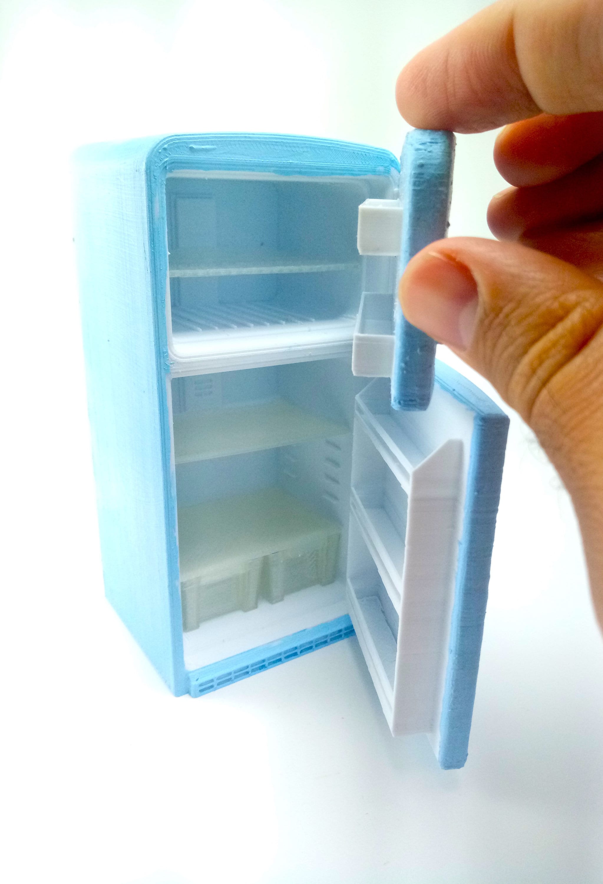 STL File Retro Fridge , Printable STL File for 3d Printers ...