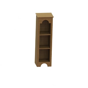 STL File Miniature Bookcase - Miniature Furniture Digital STL Files for 3d Printing - Etsy