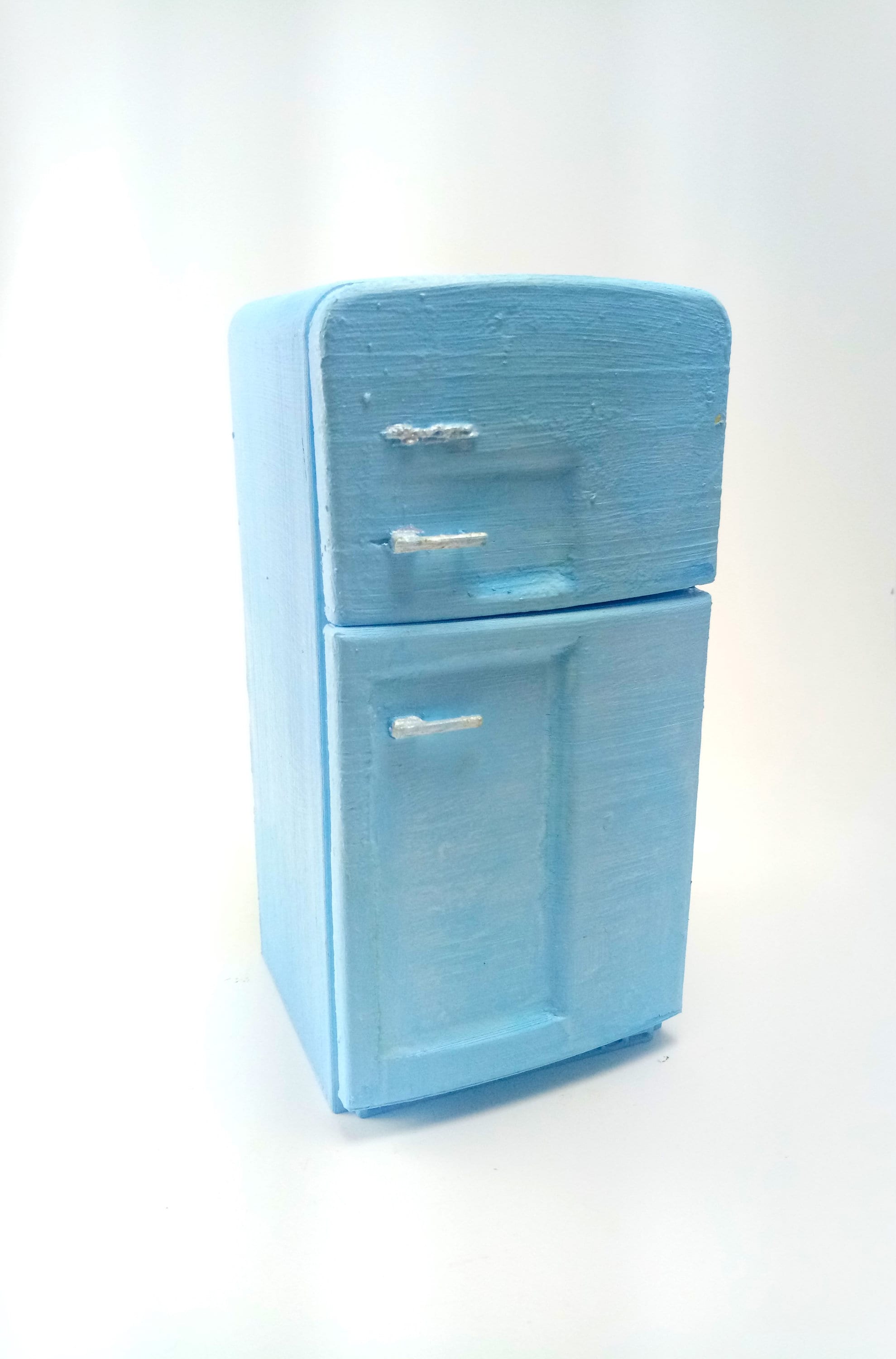 STL File Retro Fridge , Printable STL File for 3d Printers ...