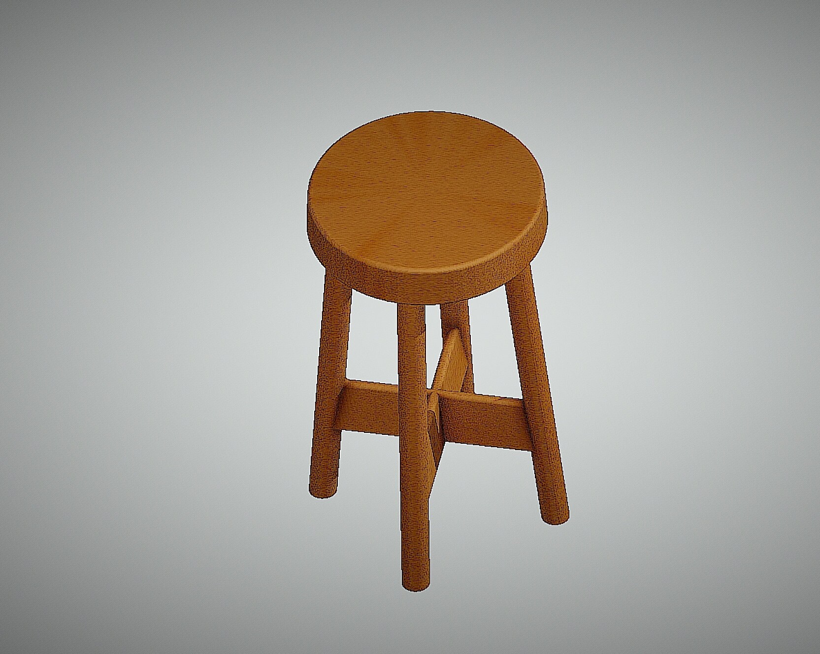 STL File Stool for 3D Printing Medieval Bar Stool - Etsy