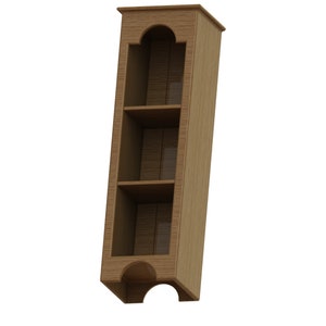 STL File Miniature Bookcase - Miniature Furniture Digital STL Files for 3d Printing - Etsy