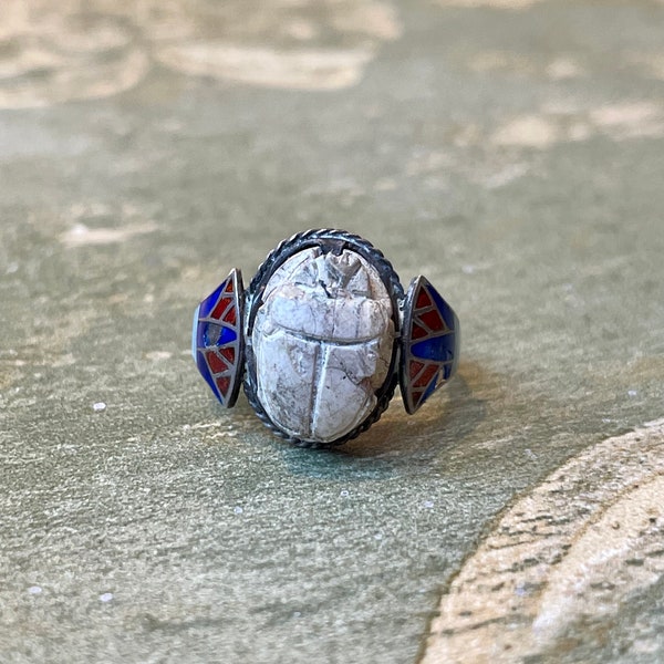 Scarab Ring - Etsy