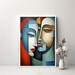 Abstract Art | Two Face Art Print - Etsy
