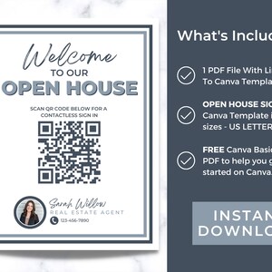 OPEN HOUSE Sign in | Contactless Open House Sign-in | REALTOR Marketing ...