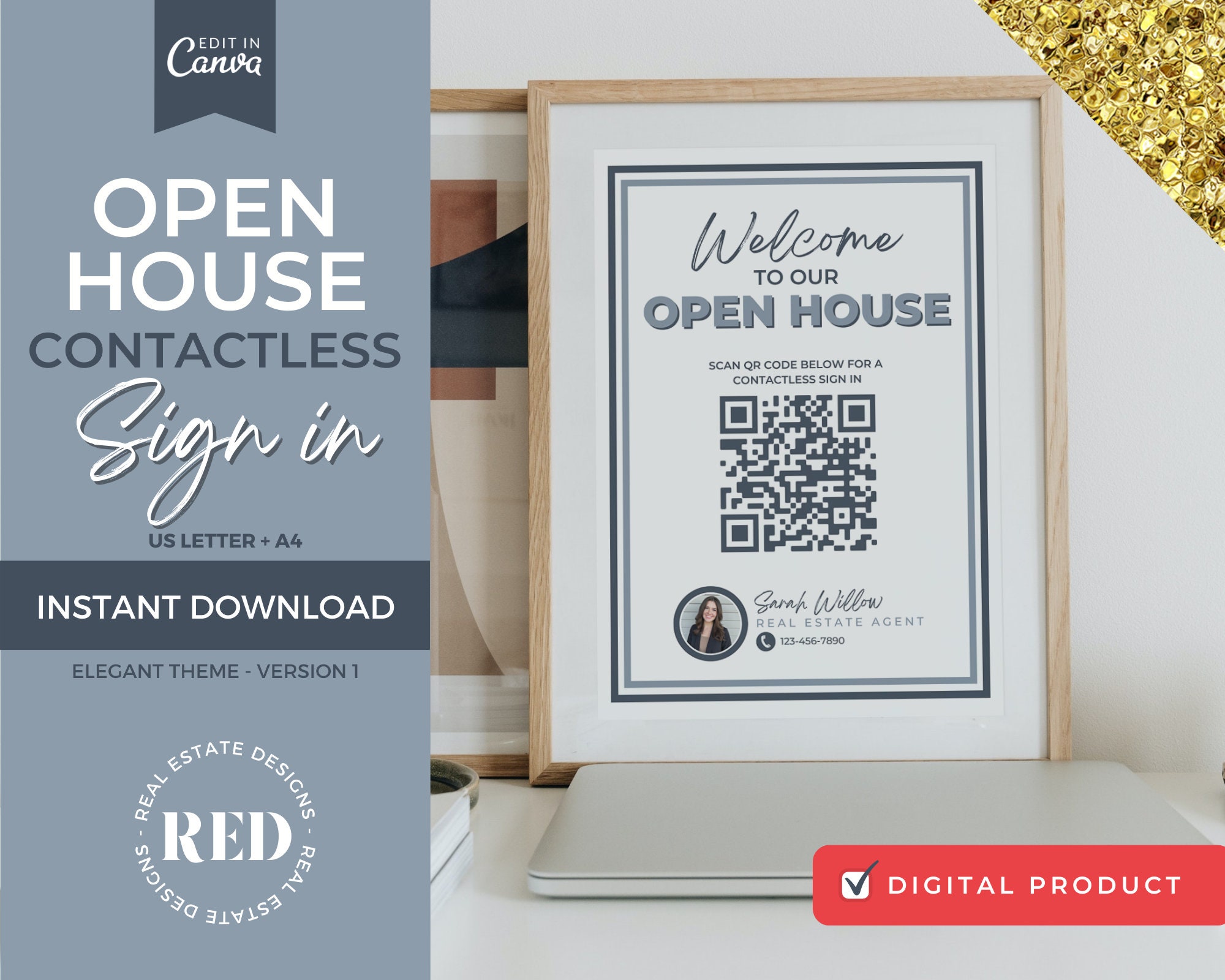 OPEN HOUSE Sign in | Contactless Open House Sign-in | REALTOR Marketing ...