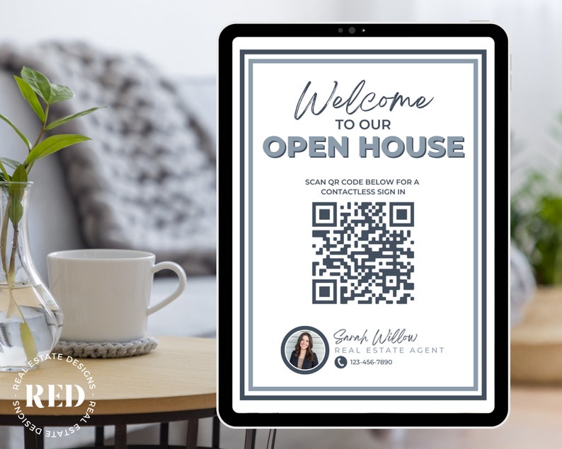 OPEN HOUSE Sign in | Contactless Open House Sign-in | REALTOR Marketing ...
