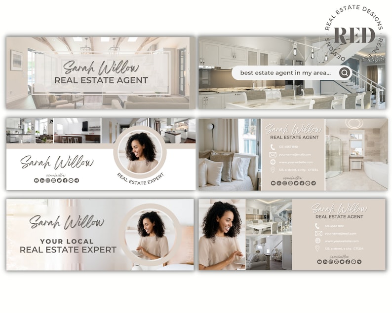 Facebook Cover Banners | Facebook for Real Estate Agents | Canva ...